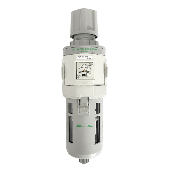 Filtro regulador de 1/2" NPT Marca CKD Modelo W4000 – Neumater